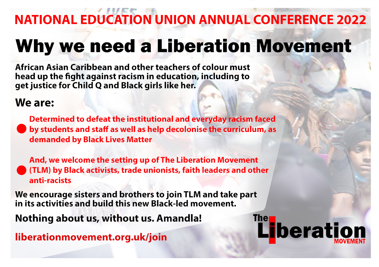 The Liberation Movement – Nothing about us, without us.