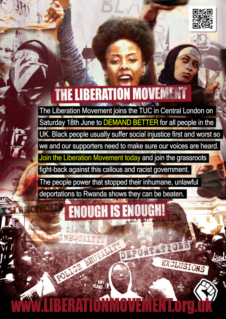 The Liberation Movement – Nothing about us, without us.