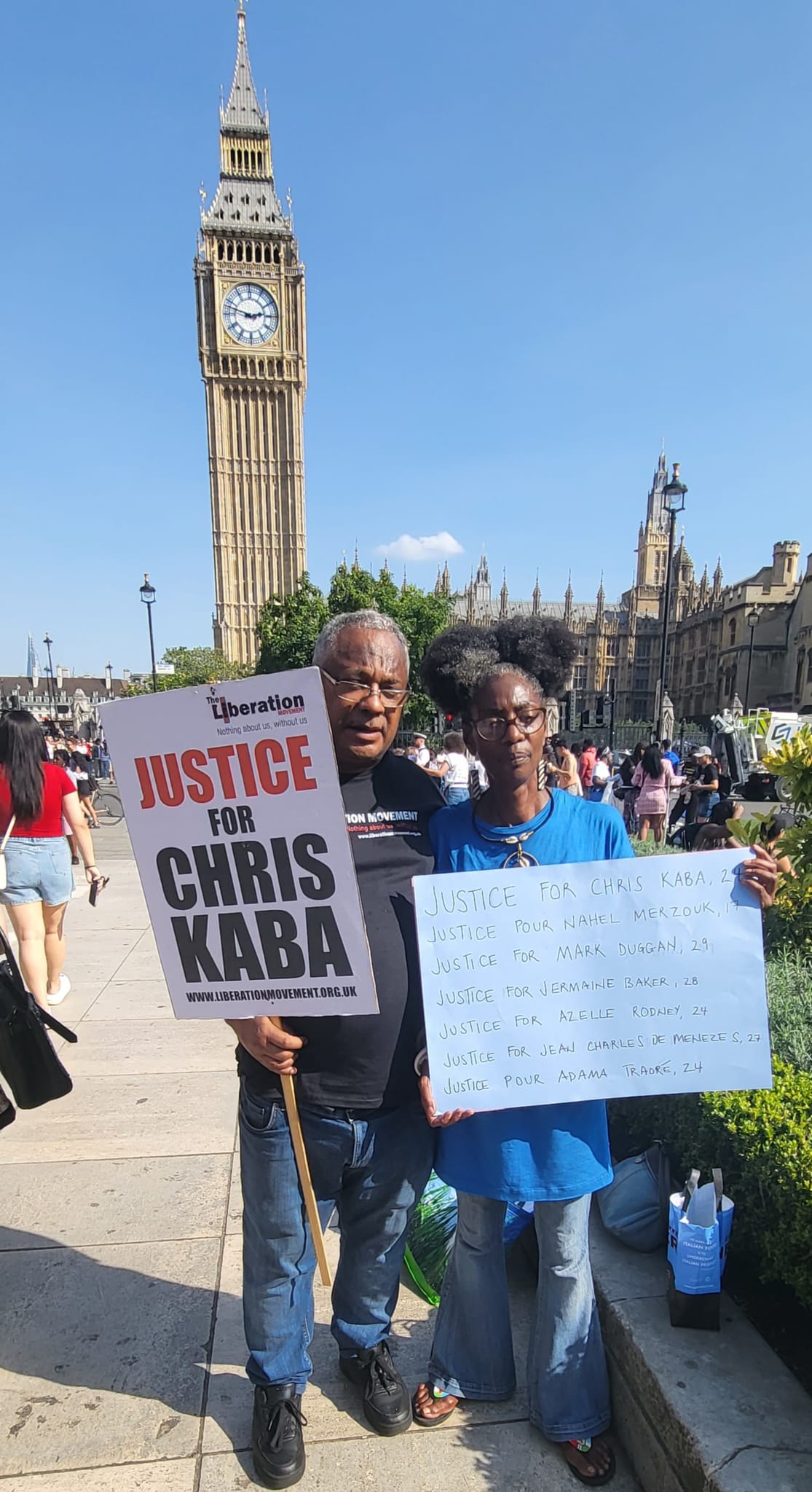 Chris Kaba 1 year on demo – The Liberation Movement